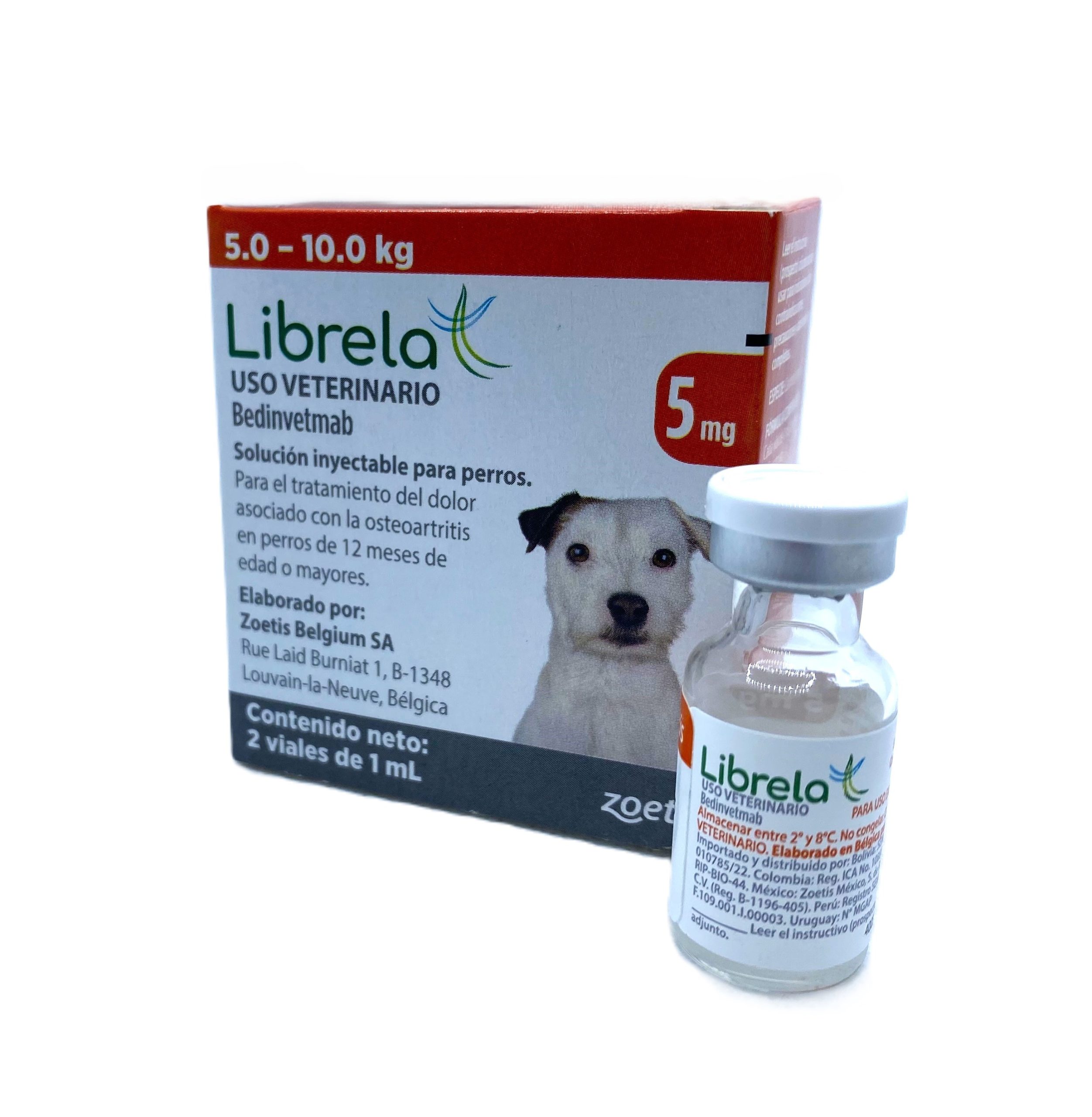 LIBRELA 5MG C/ 1 VIAL – 4Huellitas México