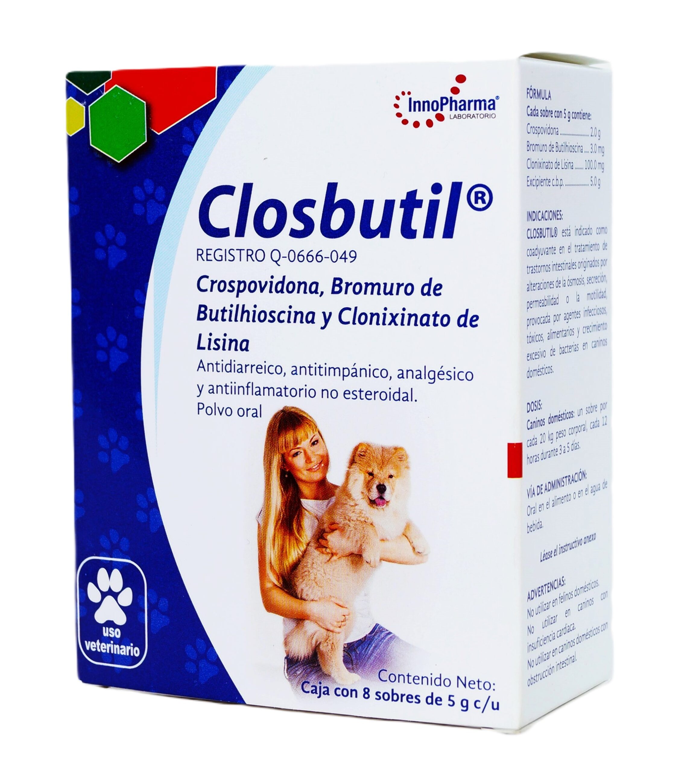 CLOSBUTIL CAJA C/ 8 SOB DE 5 G – 4Huellitas México