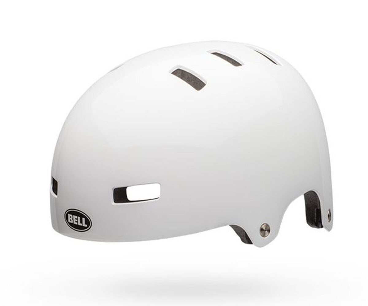 CASCO BELL BMX LOCAL BLANCO TALLA M – +Bici